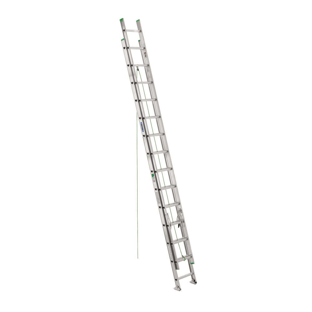 Werner 28 Ft. Type II Aluminum Extension Ladder D1228-2 - Acme Tools