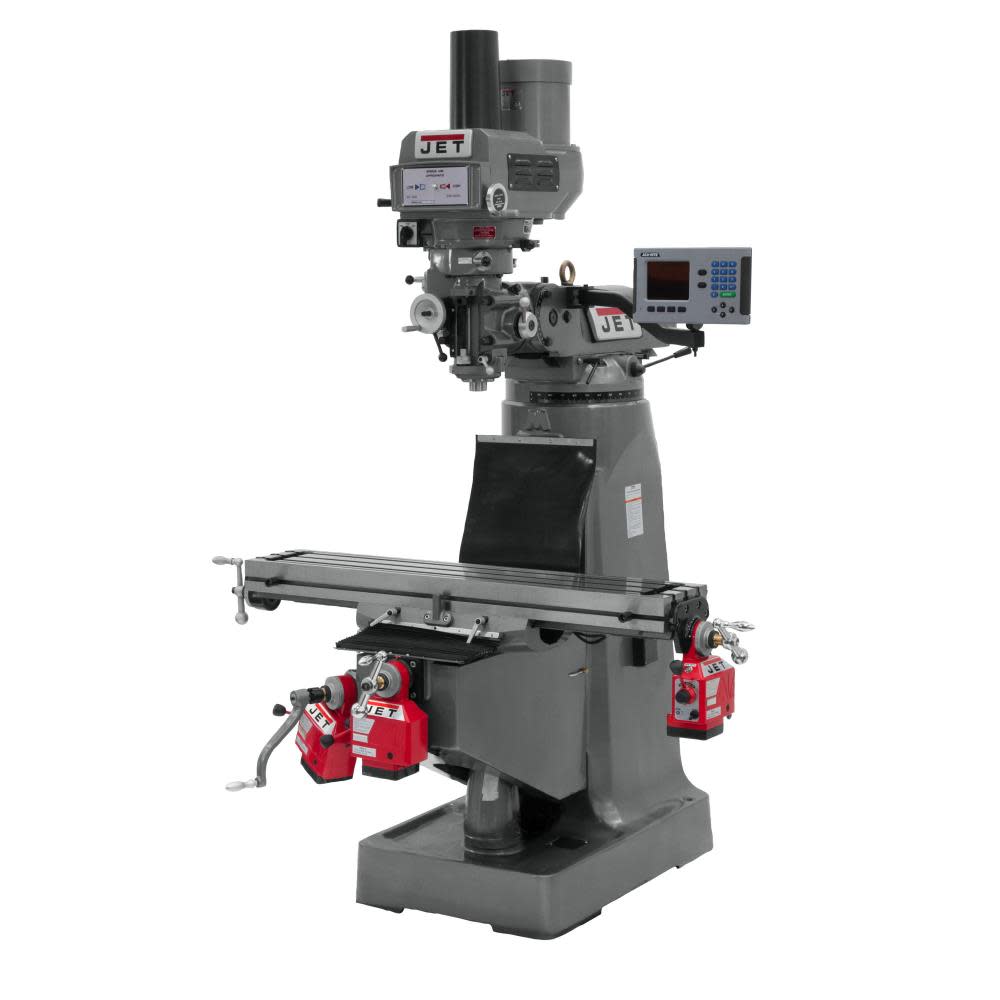 JET Vertical Milling Machine JTM-4VS with 200S 3 AXIS Q XYZ TPFA ...