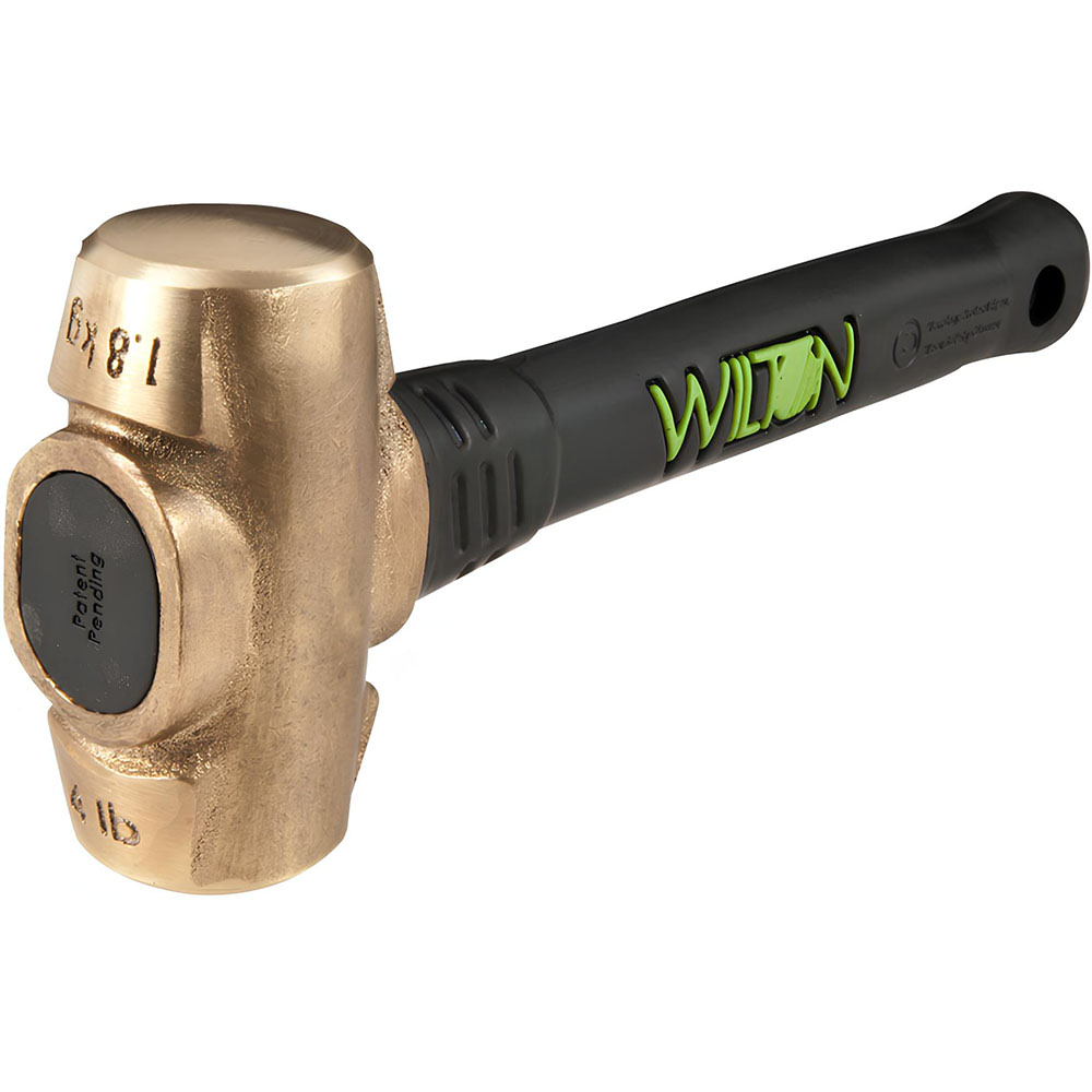 Wilton 4 lb Head 12 In. BASH Brass Sledge Hammer 90412 - Acme Tools