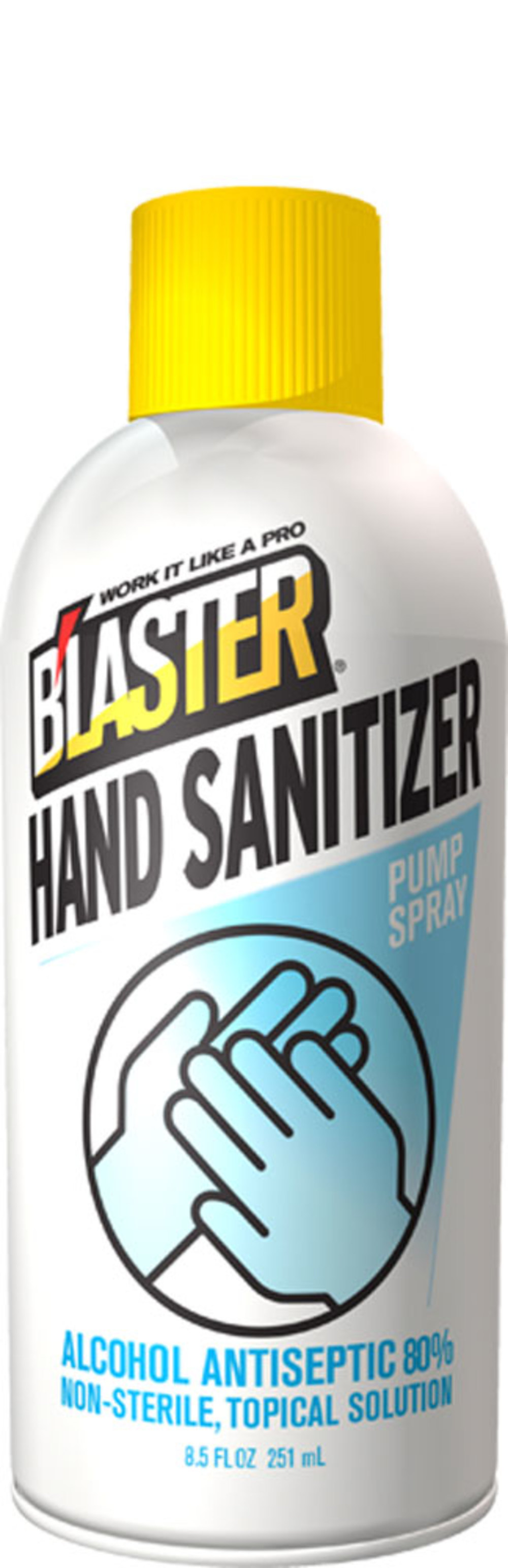 Blaster 8.5 Oz Liquid Hand Sanitizer Pump Spray BLA-8-HS-SPRAY - Acme Tools