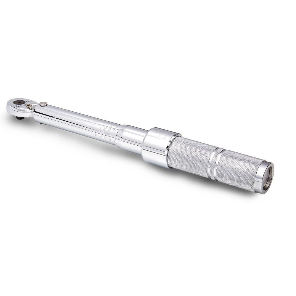 Proto 1/4 in Drive Ratcheting Head Micrometer Torque Wrench 40-200 in ...