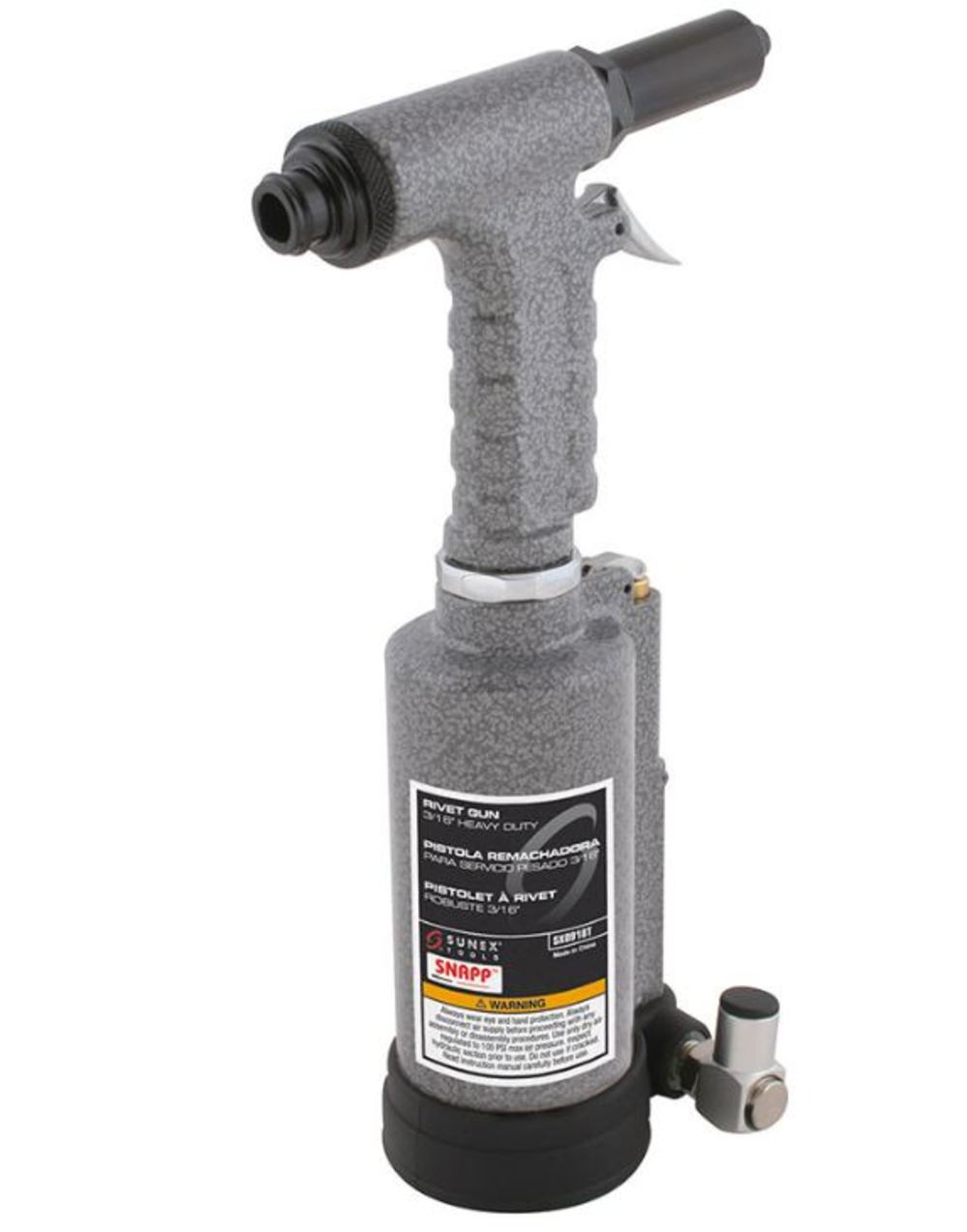 Sunex 3/16 In. Heavy Duty Rivet Gun SX0918T - Acme Tools