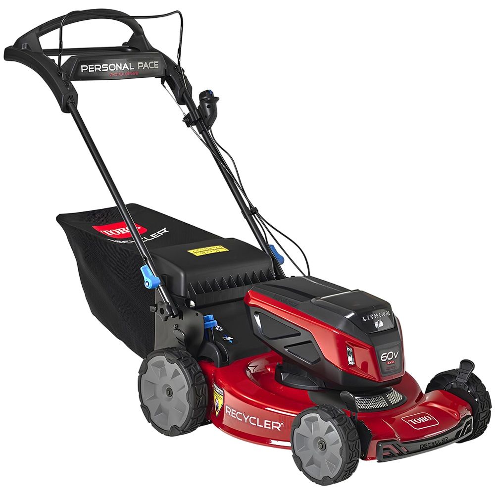 Toro 60V 22in Self Propelled Push Lawn Mower 6Ah Kit 21467 - Acme Tools