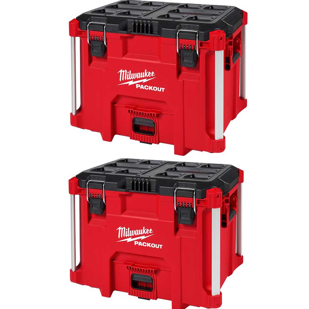 Milwaukee PACKOUT XL 2 Tool Box Bundle 48-22-8429X2 - Acme Tools