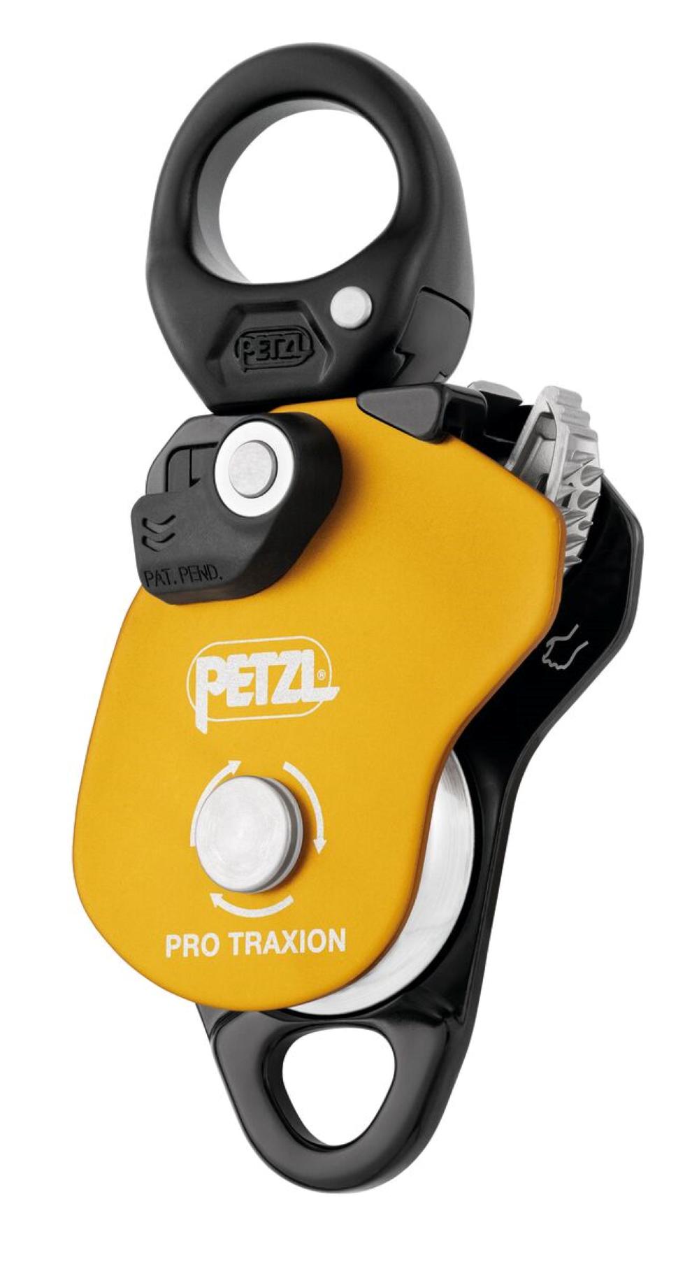 Petzl PRO TRAXION Capture Pulley with Swivel, NFPA P055AA00 - Acme Tools