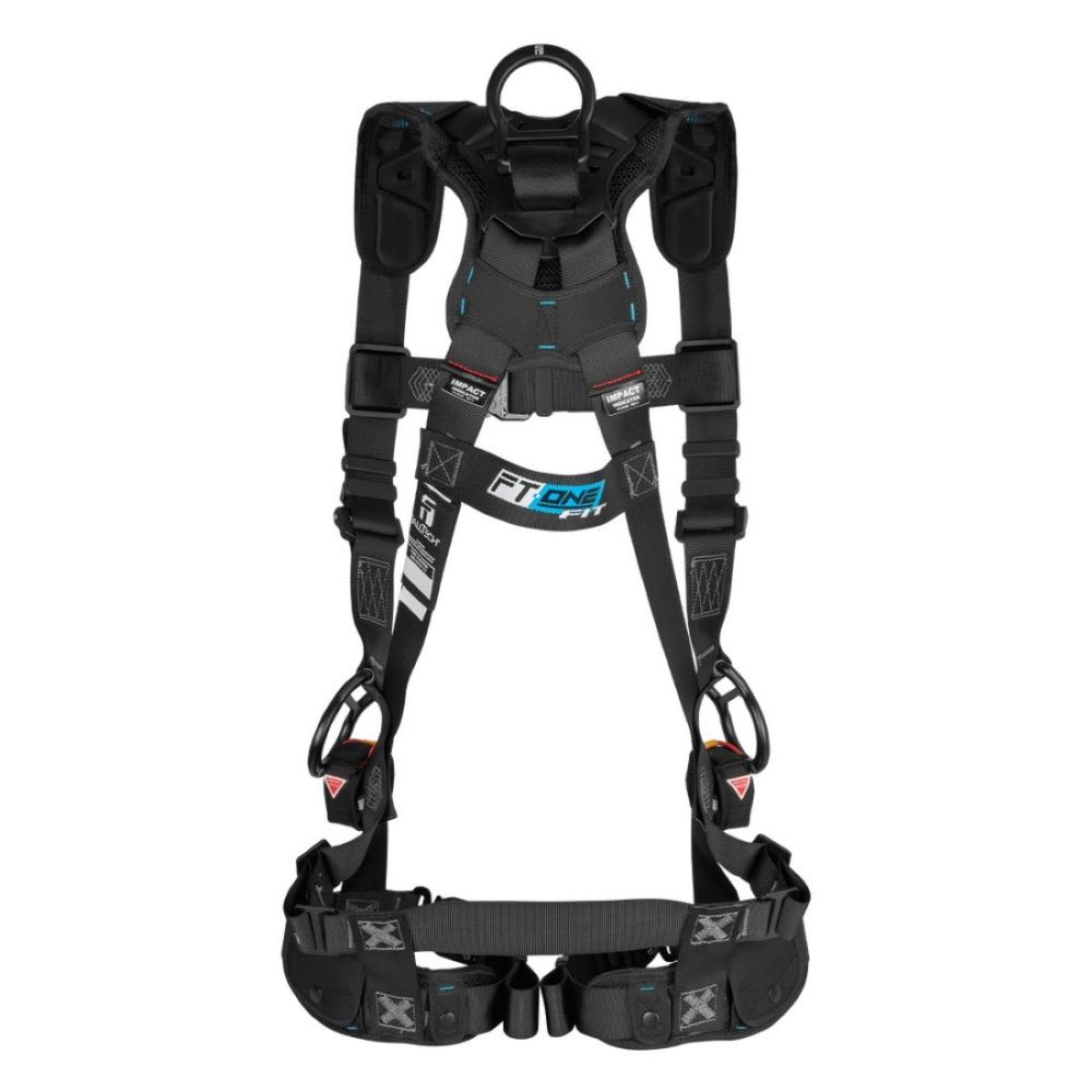 Falltech 3D Womens Full Body Harness with QC Chest Buckle 3X 81293DQC3X ...