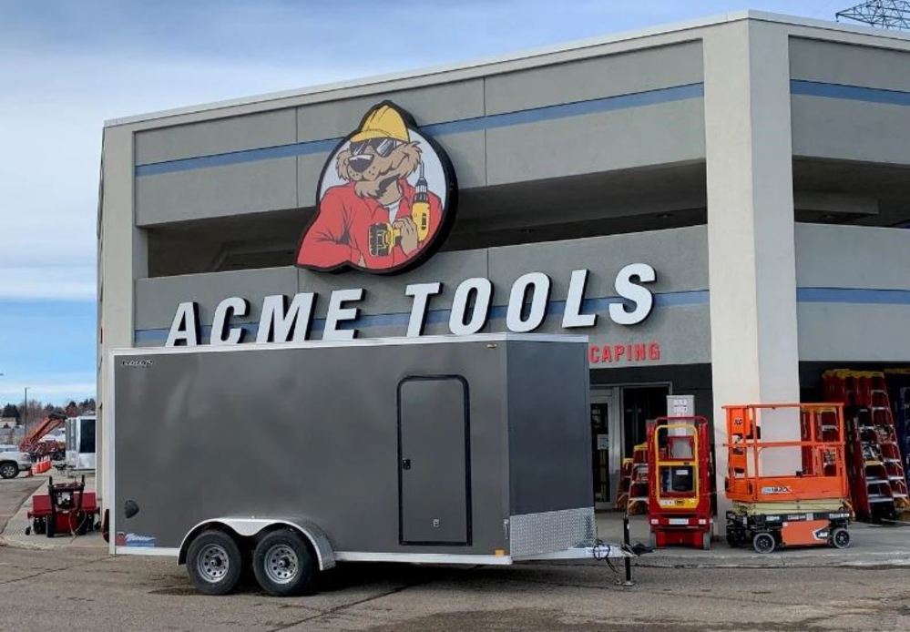 Legend Premium Trailers 18ft Legend TV V-Nose Aluminum Tandem Axle ...