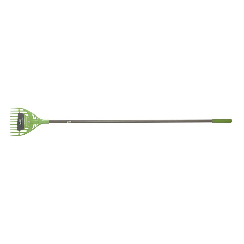 Ames 8 In. Poly Head 11-Tine Shrub Rake with 60 In. Steel Handle ...