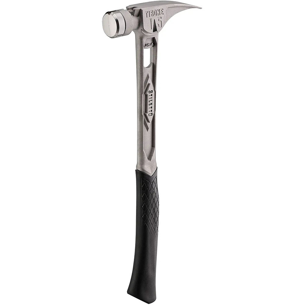 Stiletto TIBONE 15oz Smooth/Curved Titanium Framing Hammer TIB15SC from ...