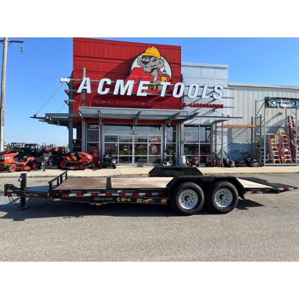 Doolittle Trailer Mfg 20ft EZ Loader Split-Deck Hydraulic Tilt-Bed ...