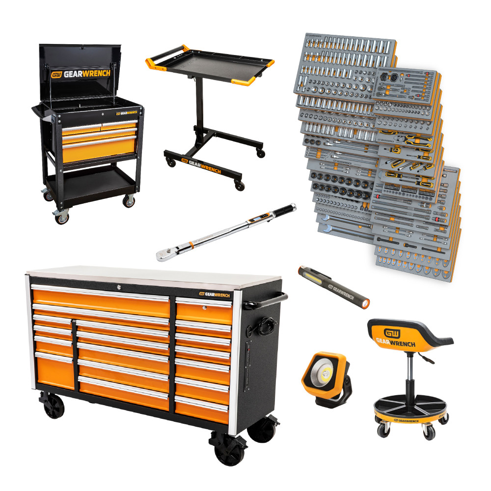 GEARWRENCH 1268 Piece MEGAMOD Master Mechanics Tool Set in Premium ...
