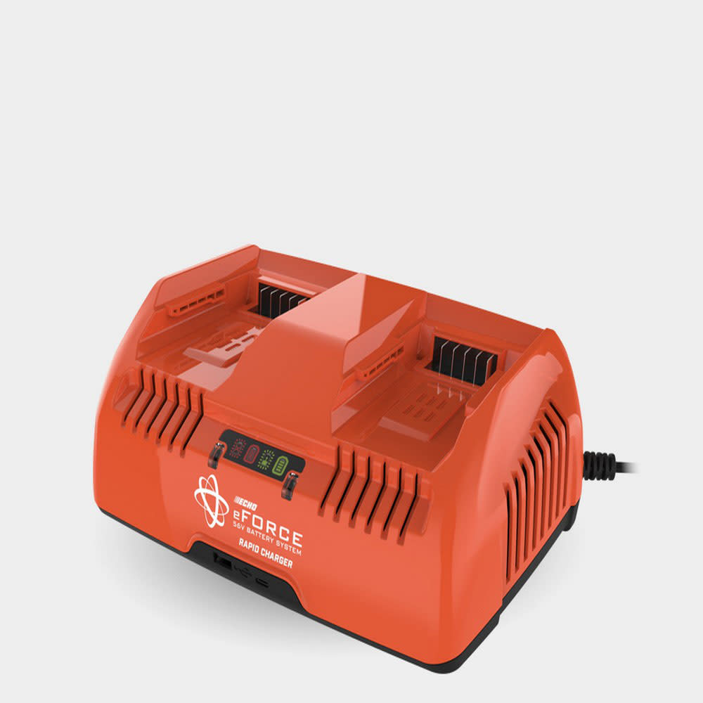 Echo Dual Port Rapid Charger for all Echo 56V Batteries LC-56V5A2 ...
