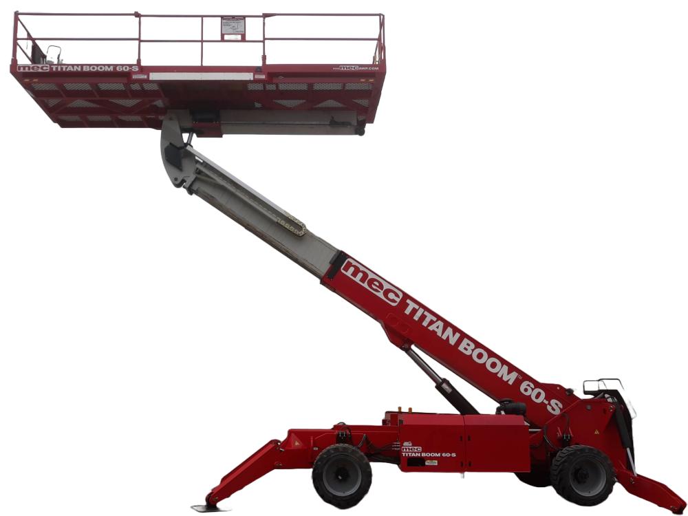 mec Titan 60-S 60 Ft. Diesel Telescoping Boom Lift - Used 2022 TITAN 60 ...