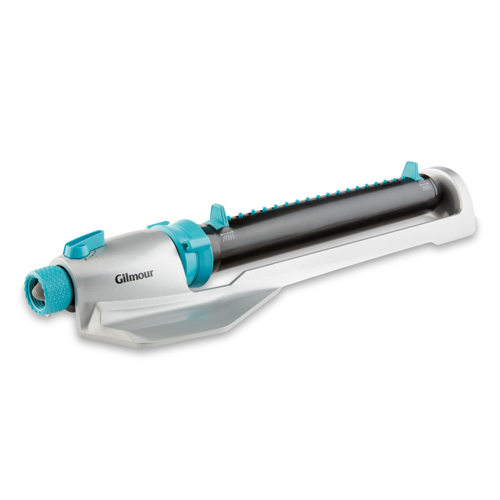 Gilmour Rectangular Heavy Duty Metal Sprinkler with On/Off Flow Control ...