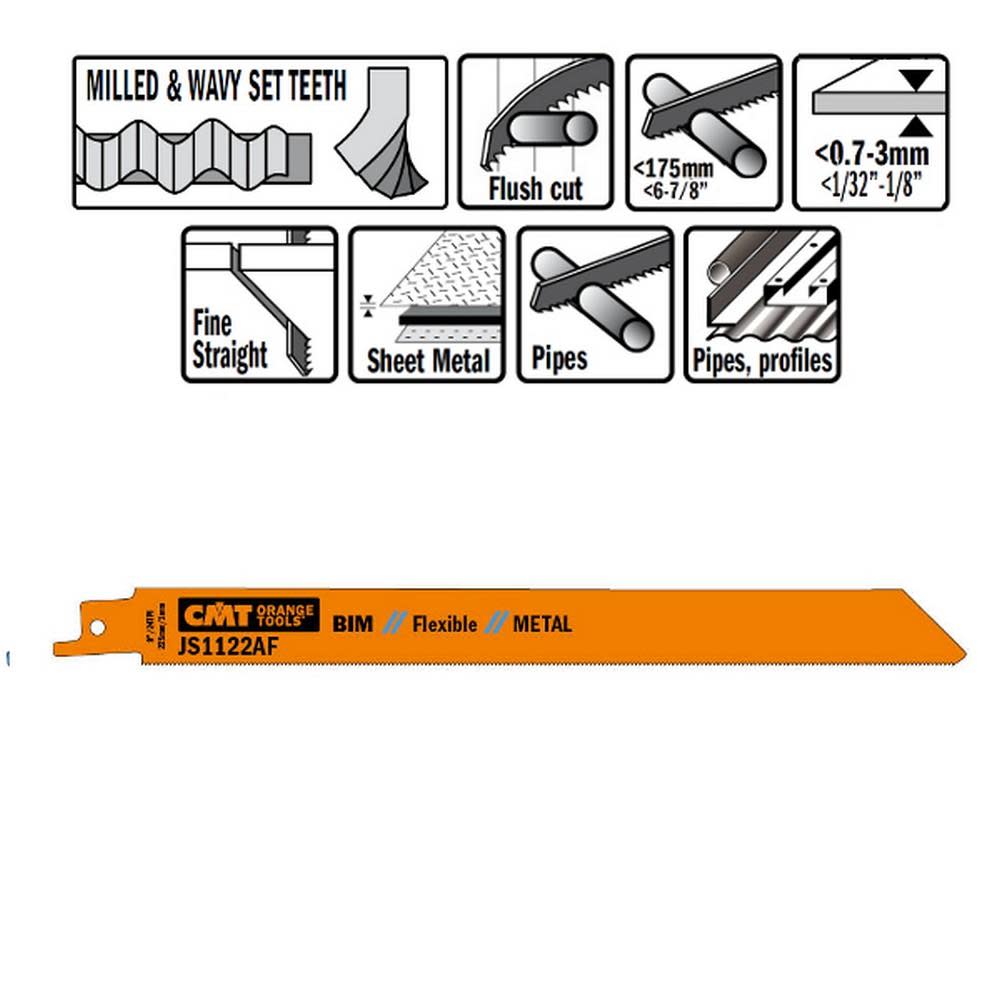 CMT Recip Blade JS1122AF-5 - Acme Tools