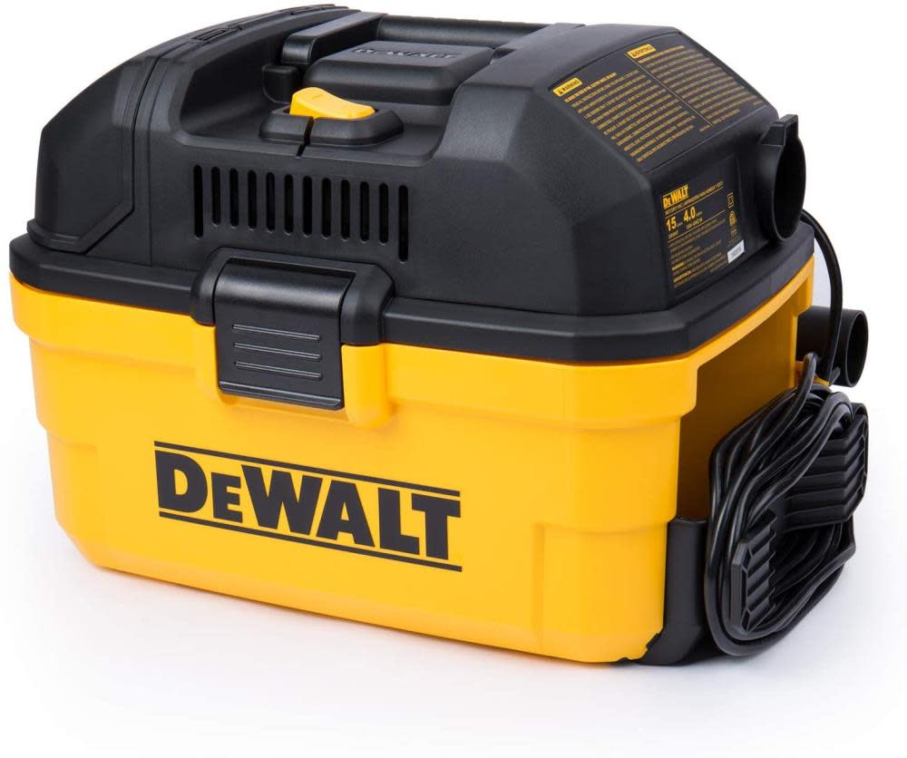 DEWALT Wet/Dry Vacuum Portable Tool Box Design 4 Gallon DXV04T - Acme Tools