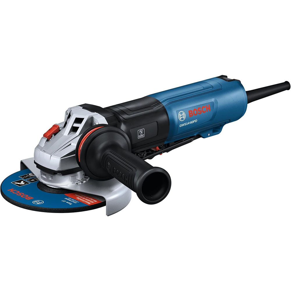 Bosch 6 Inch Angle Grinder with No Lock-On Paddle Switch GWS14-60PD ...