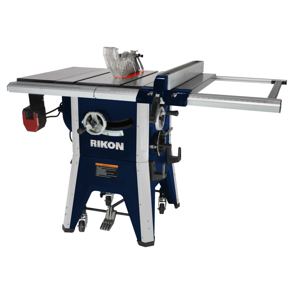 RIKON 10in Left Tilt Contractors Table Saw 10-205 - Acme Tools