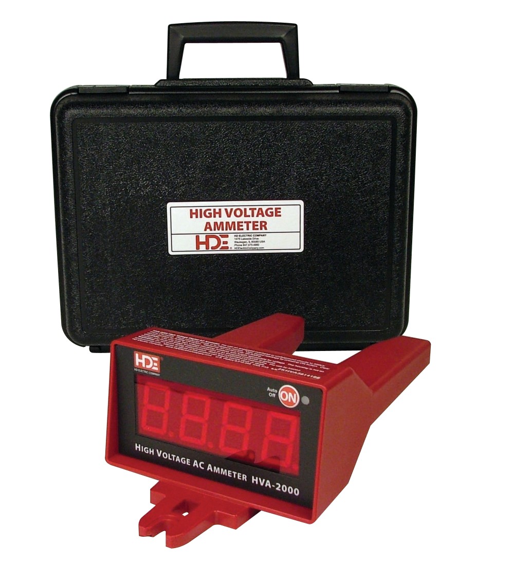 Greenlee High Voltage Ammeter 2000A with Plastic Carrying Case HVA ...