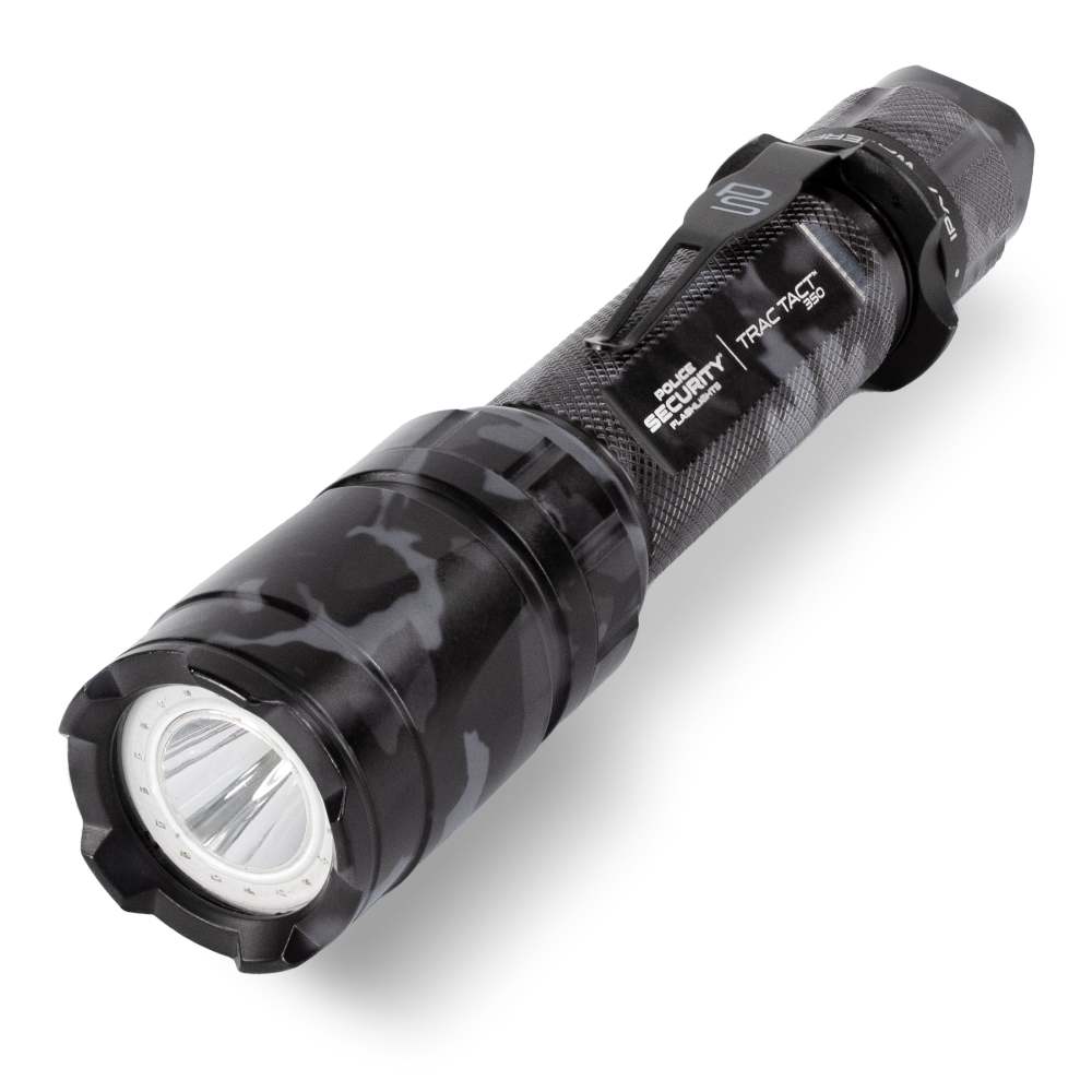 Police Security CAMO TRAC TACT 350 Lumens 2 AA Alkaline Battery UV ...