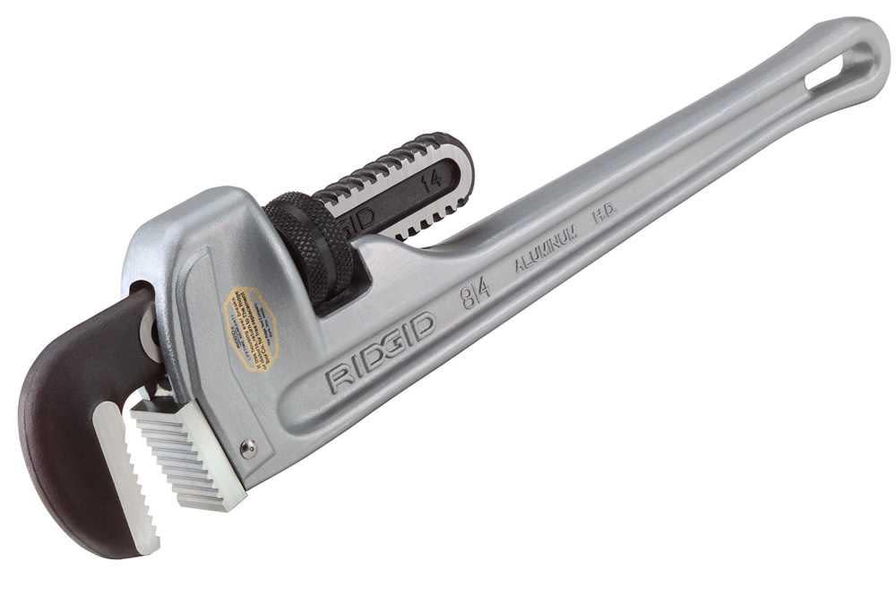Ridgid 836 36 In Aluminum Straight Pipe Wrench 31110 - Acme Tools