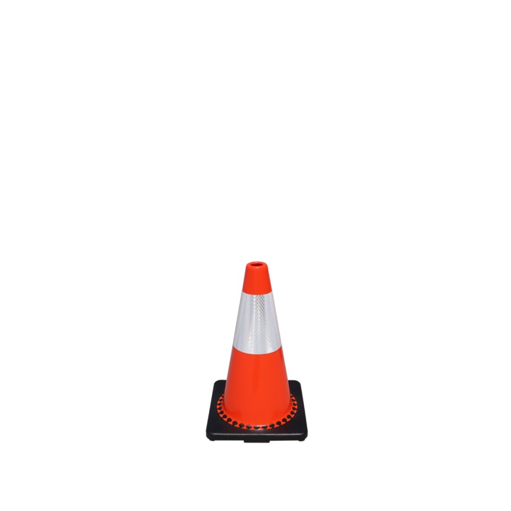 Vizcon Fluorescent Orange 18in TrafFix PVC Cone with 6in Collar 15018 ...