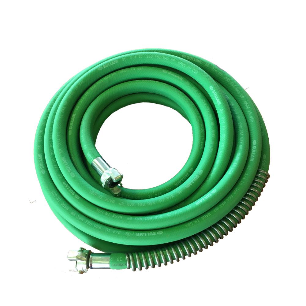 Sullair 50 Ft. 300 PSI Air Hose - 2-Lug Universal Quick Connect Per End ...
