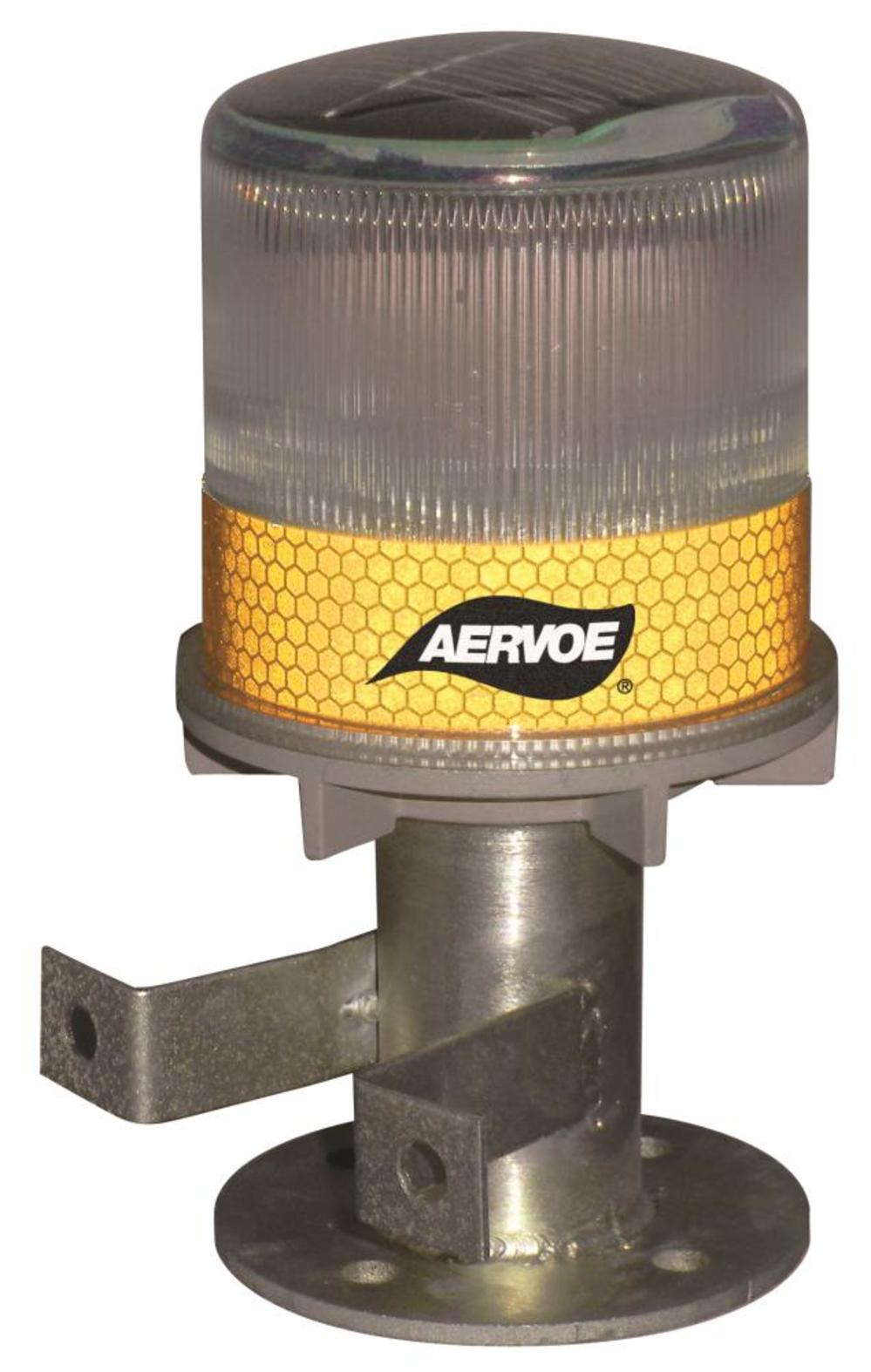 Aervoe Solar Strobe/Signal Lights Yellow 1198 - Acme Tools
