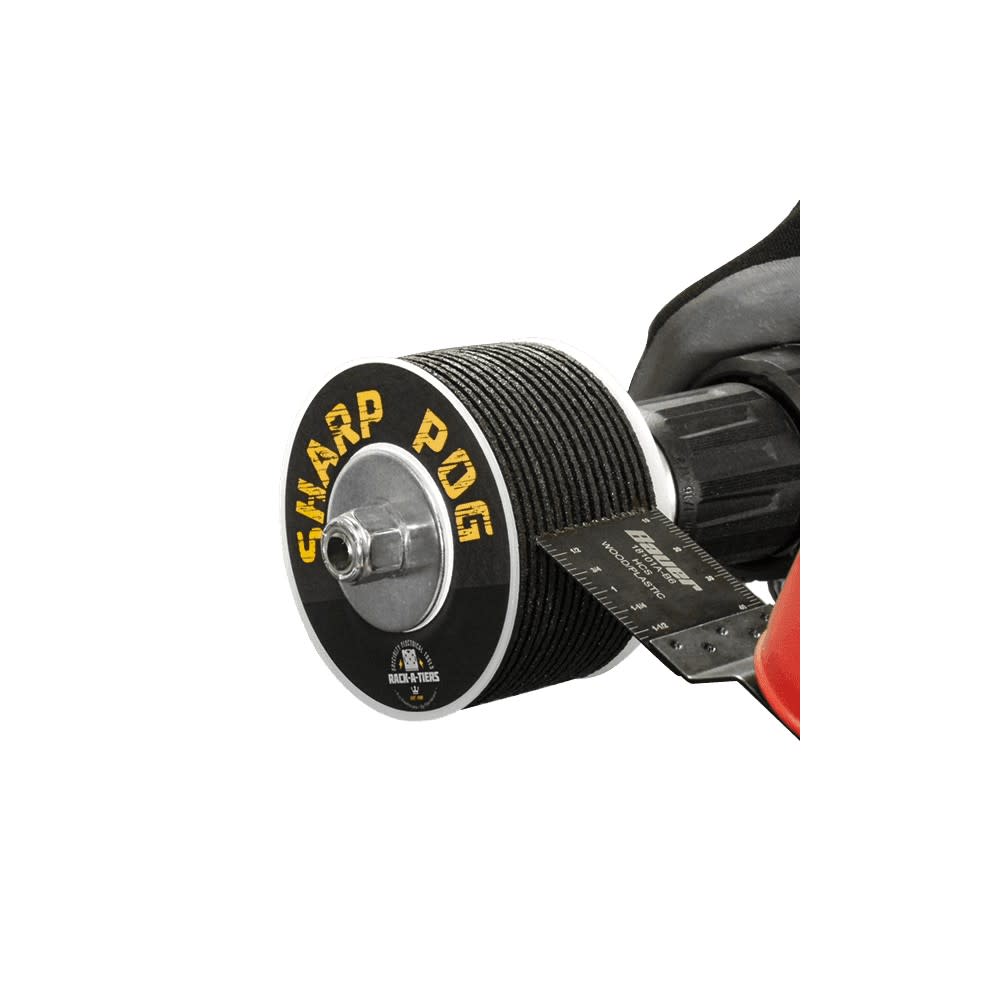 Rack-A-Tiers Sharp Pog Drill Operated Multi-Tool Oscillating Blade ...