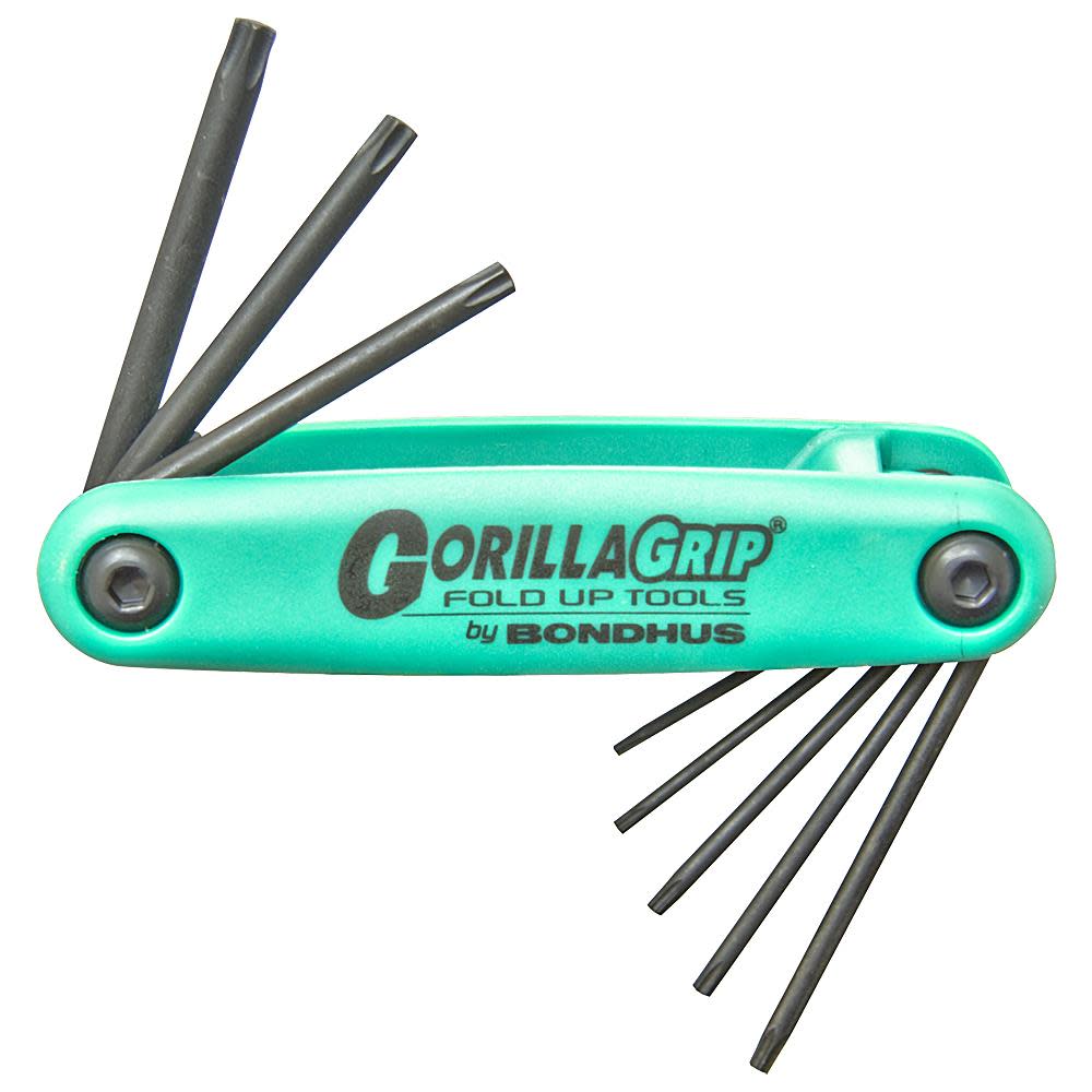 Bondhus 8pc Torx Fold-up Tool Set T6-T25 12632 - Acme Tools