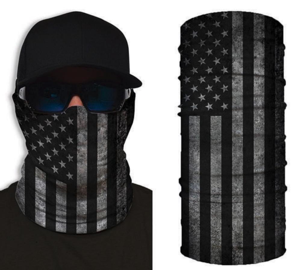 John Boy Face Guard Mask - USA Black USA-BLK - Acme Tools