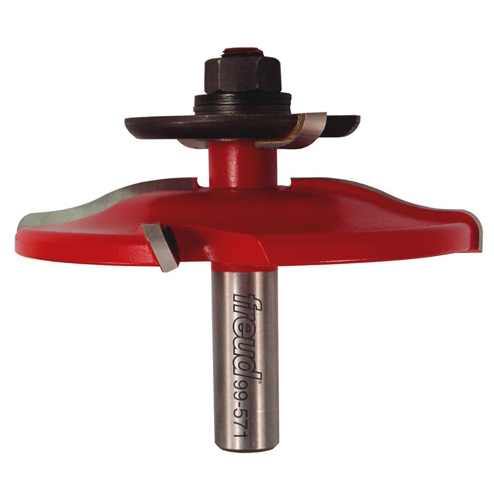 Freud 3-1/2 In. (Dia.) Quadra-Cut Raised Panel Bit with Back Cutters ...