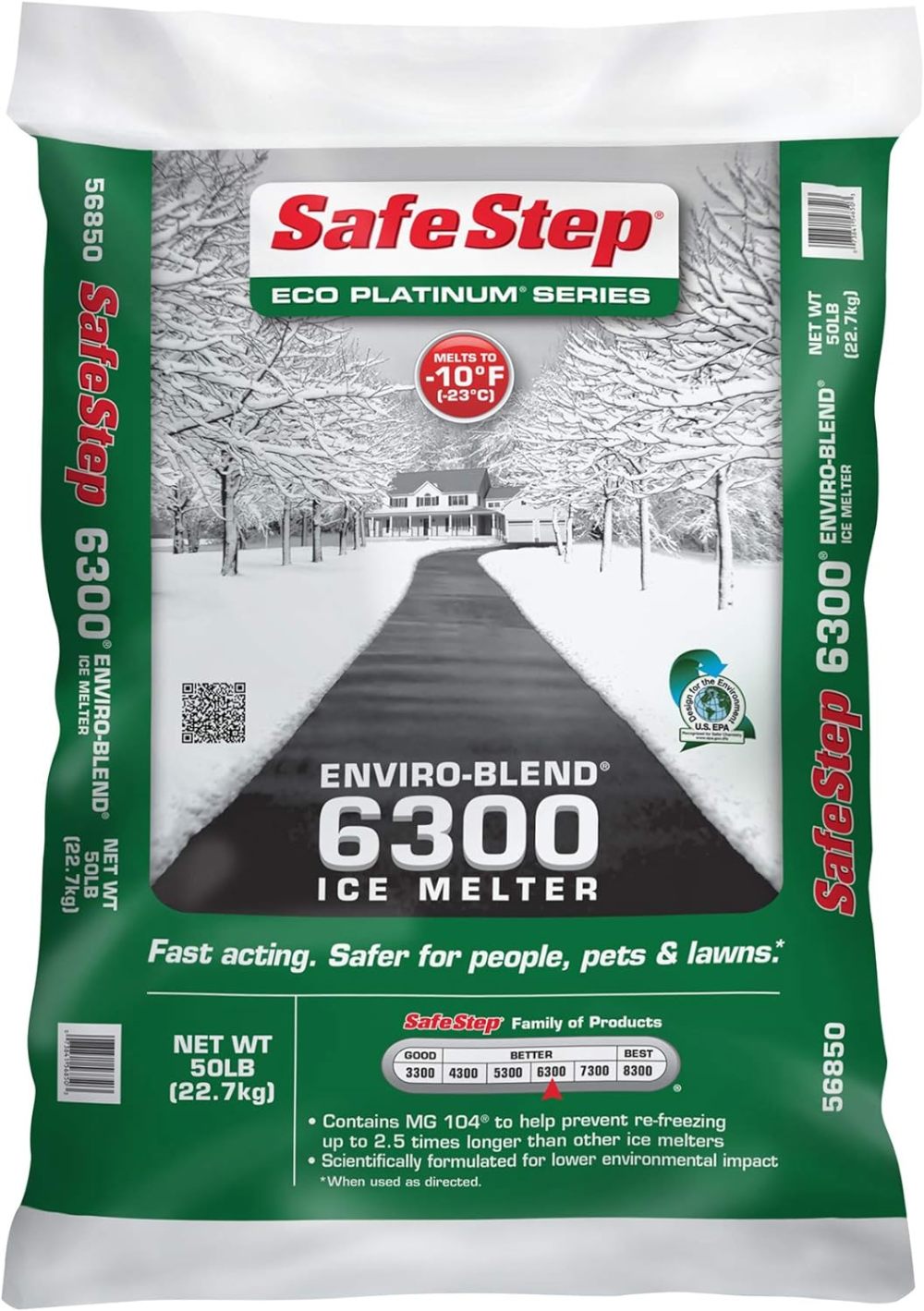 Safe Step Enviro Blend Ice Melter, 50lbs 56850 - Acme Tools