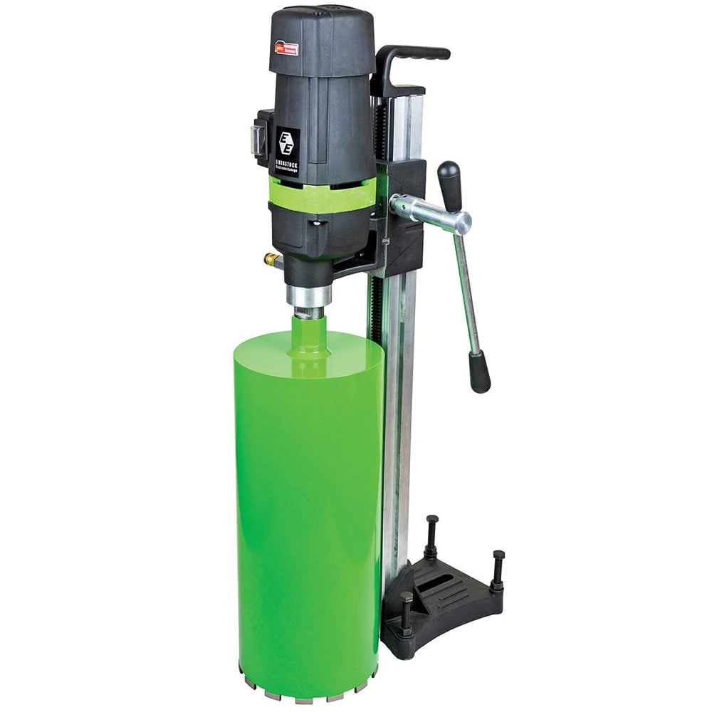 CS Unitec Rig-Mounted 120V 8 Inch Wet Core Drill for Concrete DBE 201 ...