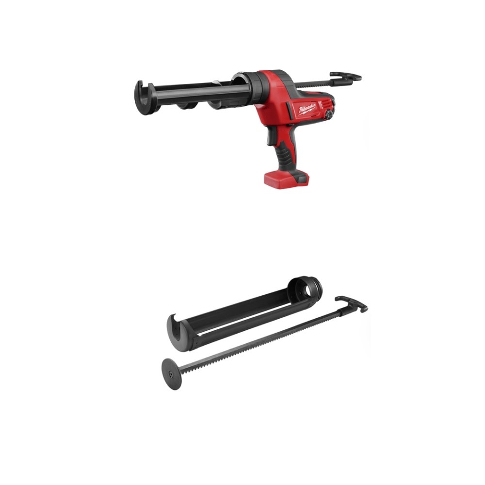 Milwaukee 10 Ounce Caulk and Adhesive Gun (Bare Tool), Quart Carriage ...