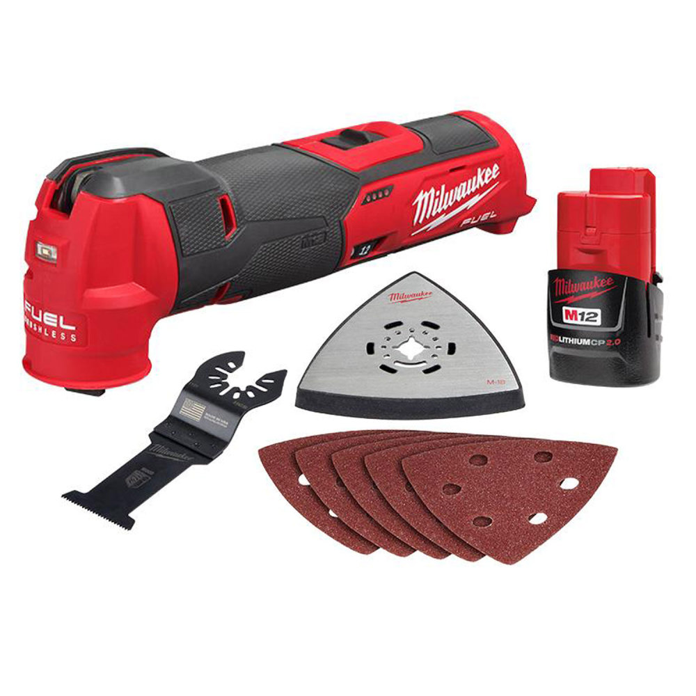 Milwaukee M12 FUEL Multi-Tool with 2.0 Battery 2526-21 - Acme Tools