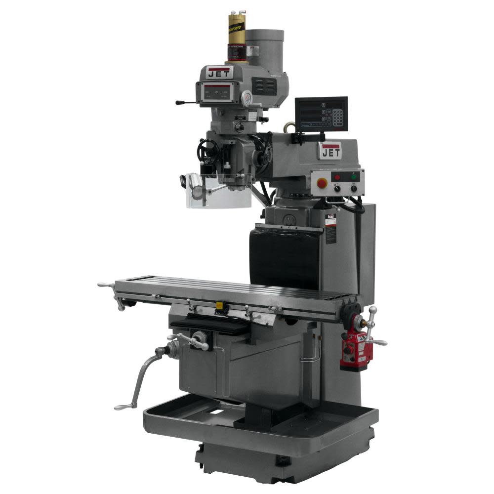 JET JTM-1254VS DP700 3X-K X PFD APD Vertical Milling Machine 698073 ...
