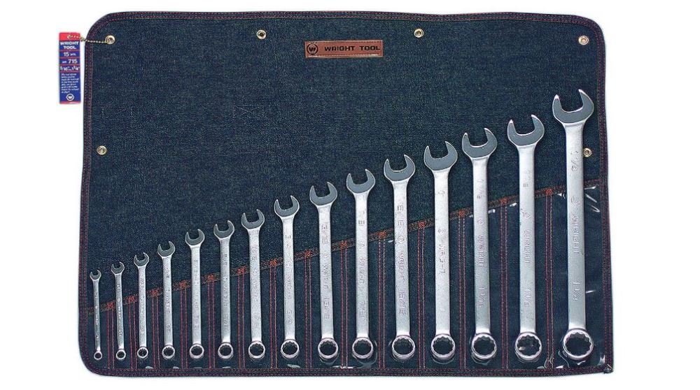 Wright Tool 15 pc. 12 Pt. Combination Wrench Set 5/16 In. to 1-1/4 In. 715 from Wright Tool ...