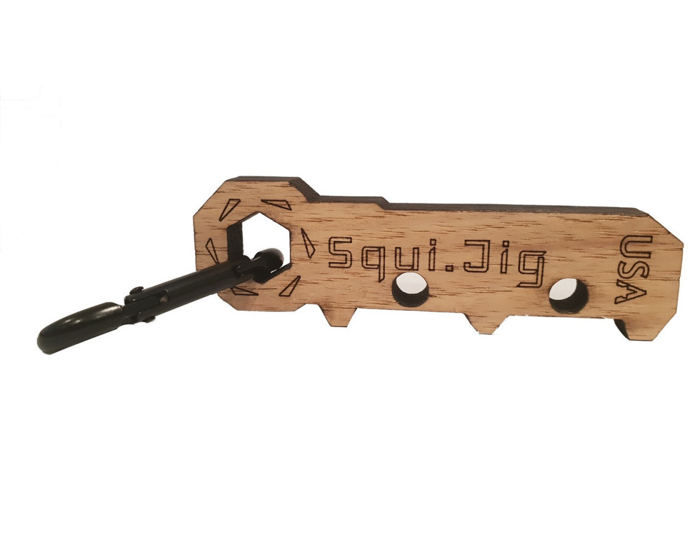 Squi.Jig Framing Jig Holder with 2 Inch Carabiner 315JHW - Acme Tools