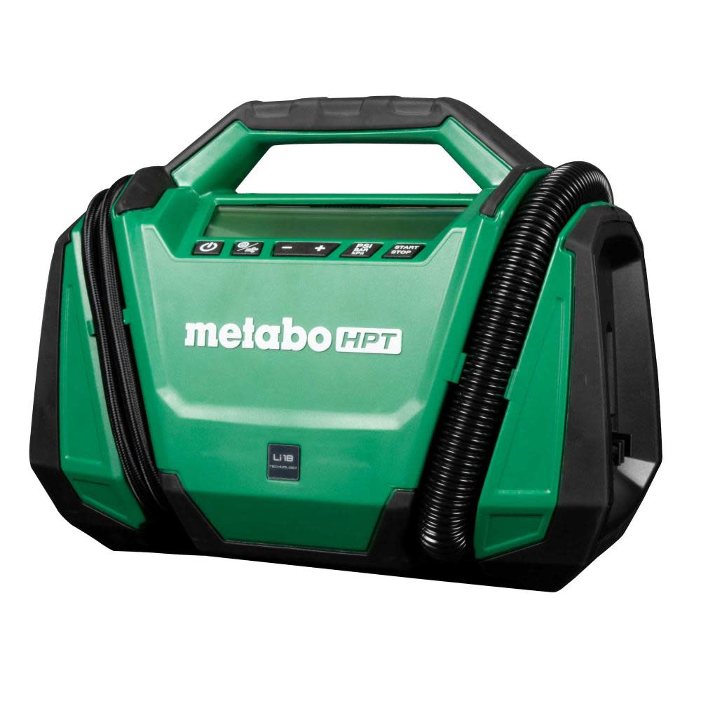 Metabo HPT 18V MultiVolt Cordless Dual Function Inflator (Tool Body ...