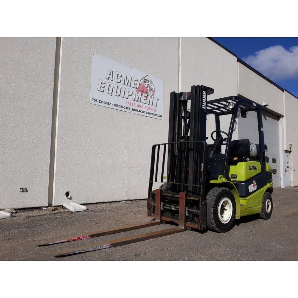 Clark C25 LPG Pneumatic Mast Forklift - Used 2013 C25L from Clark ...