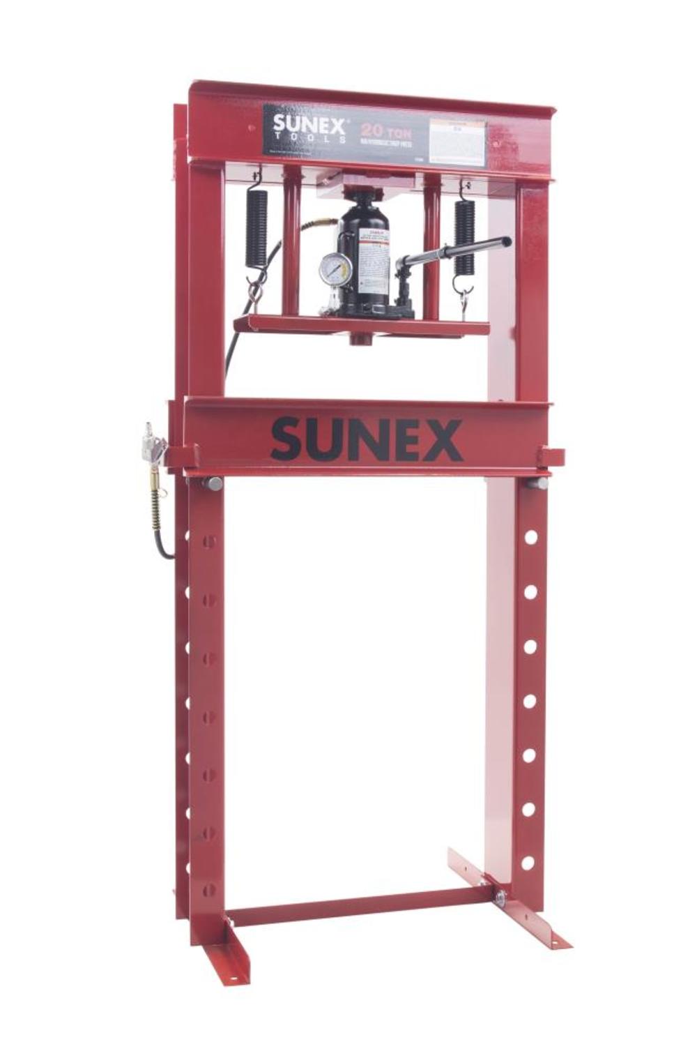 Sunex 20 Ton Air/Hydraulic Shop Press 5720AH - Acme Tools