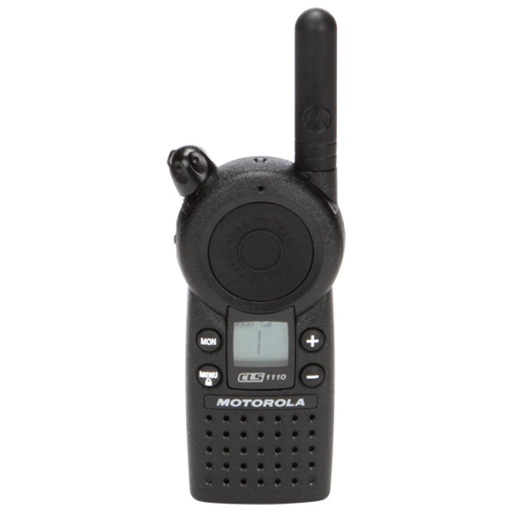 Motorola Handheld Two Way Radio UHF 1 Watt, 1 channel CLS1110 - Acme Tools