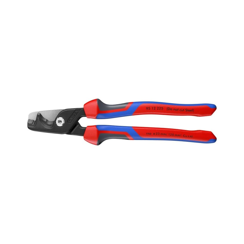 Knipex 9 Inch Steel Cable Shear with Comfort Handle 95 12 225 SBA ...