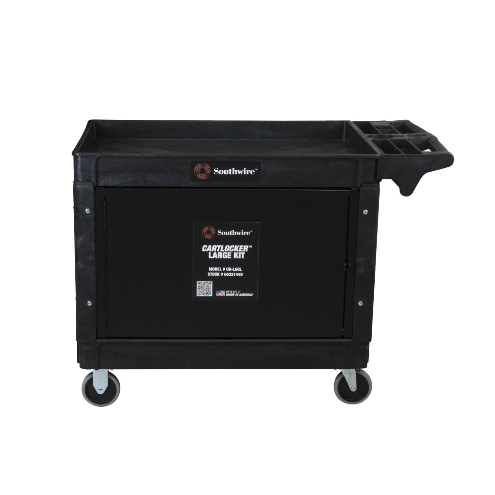 Southwire Large Utility Cart with CartLocker Xtreme Large Kit TSUCLX-LG ...