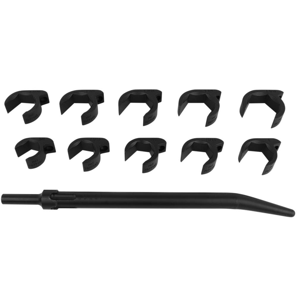 Milton SAE Shockit Crows Foot Set 10pc LT1900 - Acme Tools
