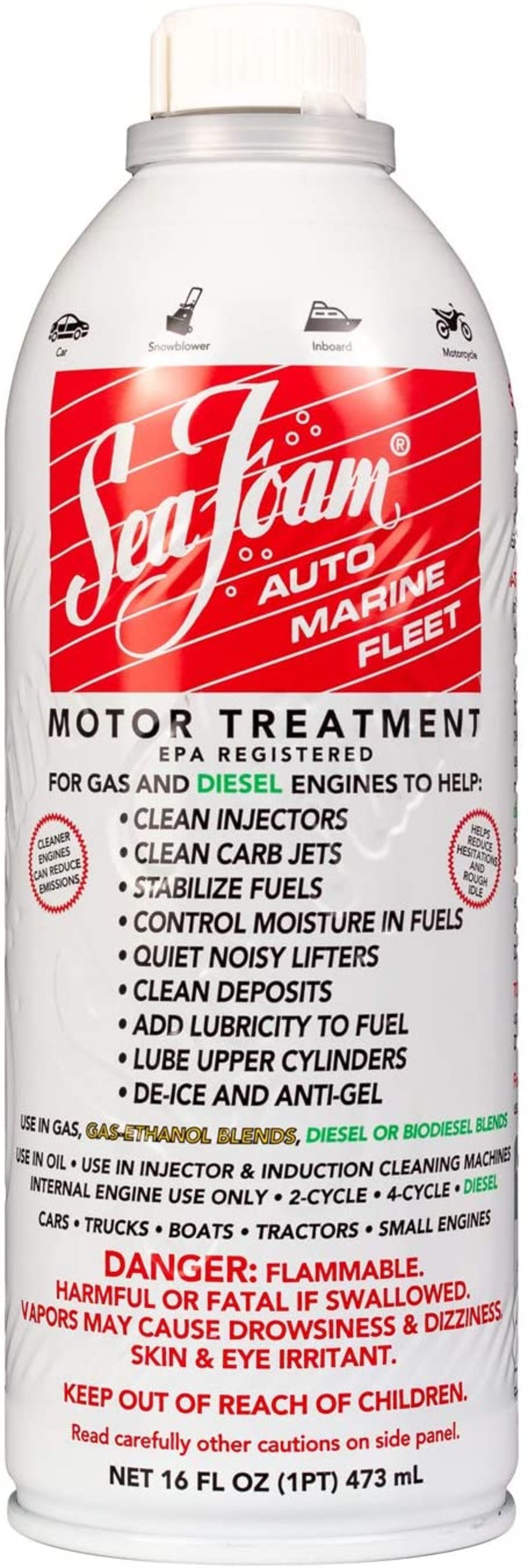Seafoam SF-16 Sea Foam Motor Treatment 16oz SF16 - Acme Tools