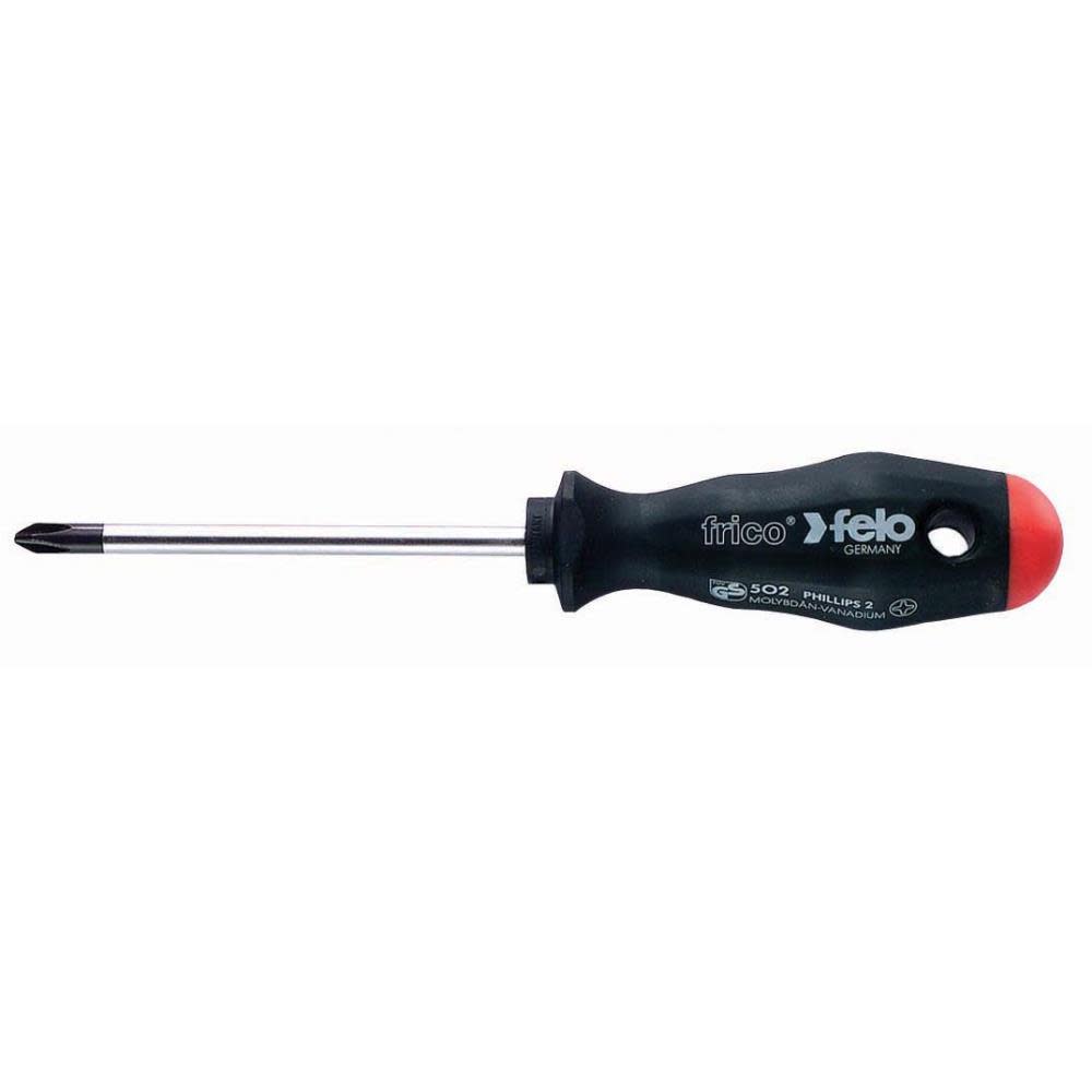 Felo #0 x 2-3/8 In. Phillips Screwdriver - 2 Component Handle 07157 ...