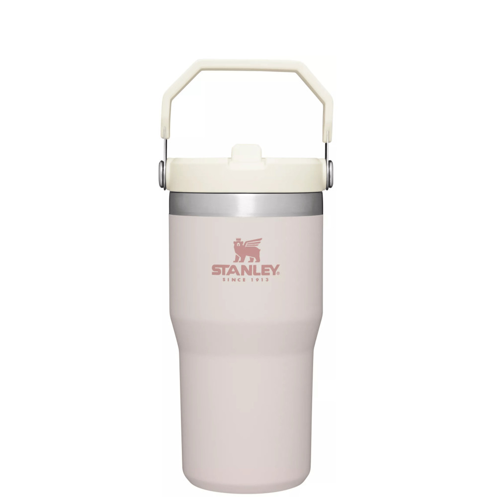 Stanley 1913 20 Oz Insulated The Iceflow Flip Straw Tumbler Rose Quartz ...