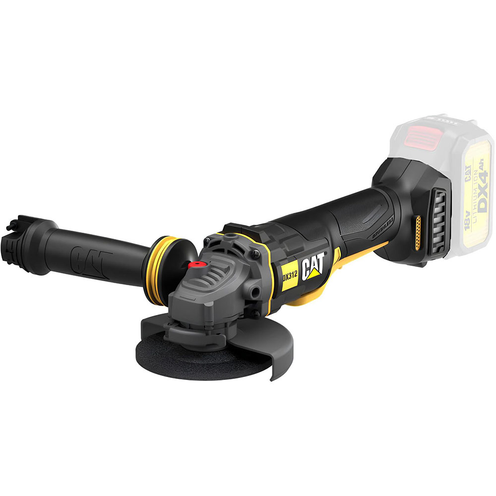 CAT 18V 4.5 in Cordless Angle Grinder With Brushless Motor (Bare Tool ...